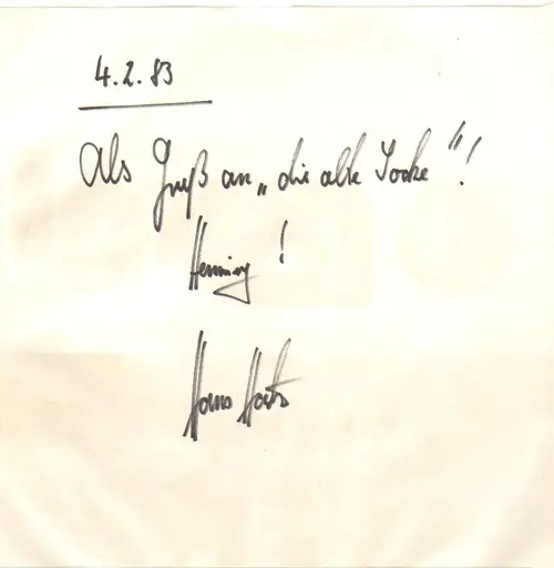 Hans Hartz Alben Vinyl | Schallplatten | Recordsale