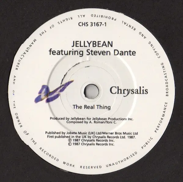 The real thing - John 'Jellybean' Benitez Featuring Steven Dante - ( 7 ...